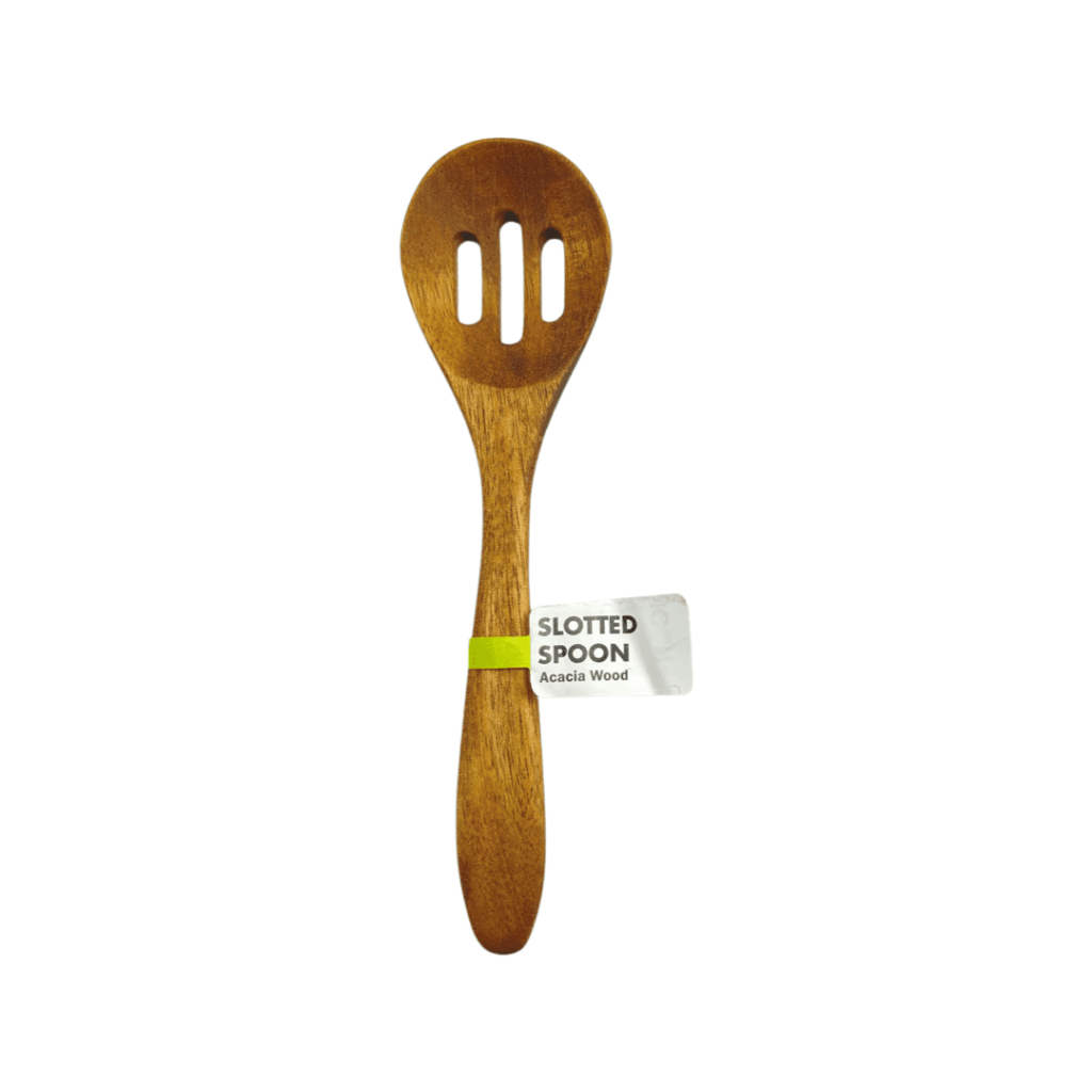 OTL-IC11505 Slotted Spoon - Acacia wood - Hospitality Lab