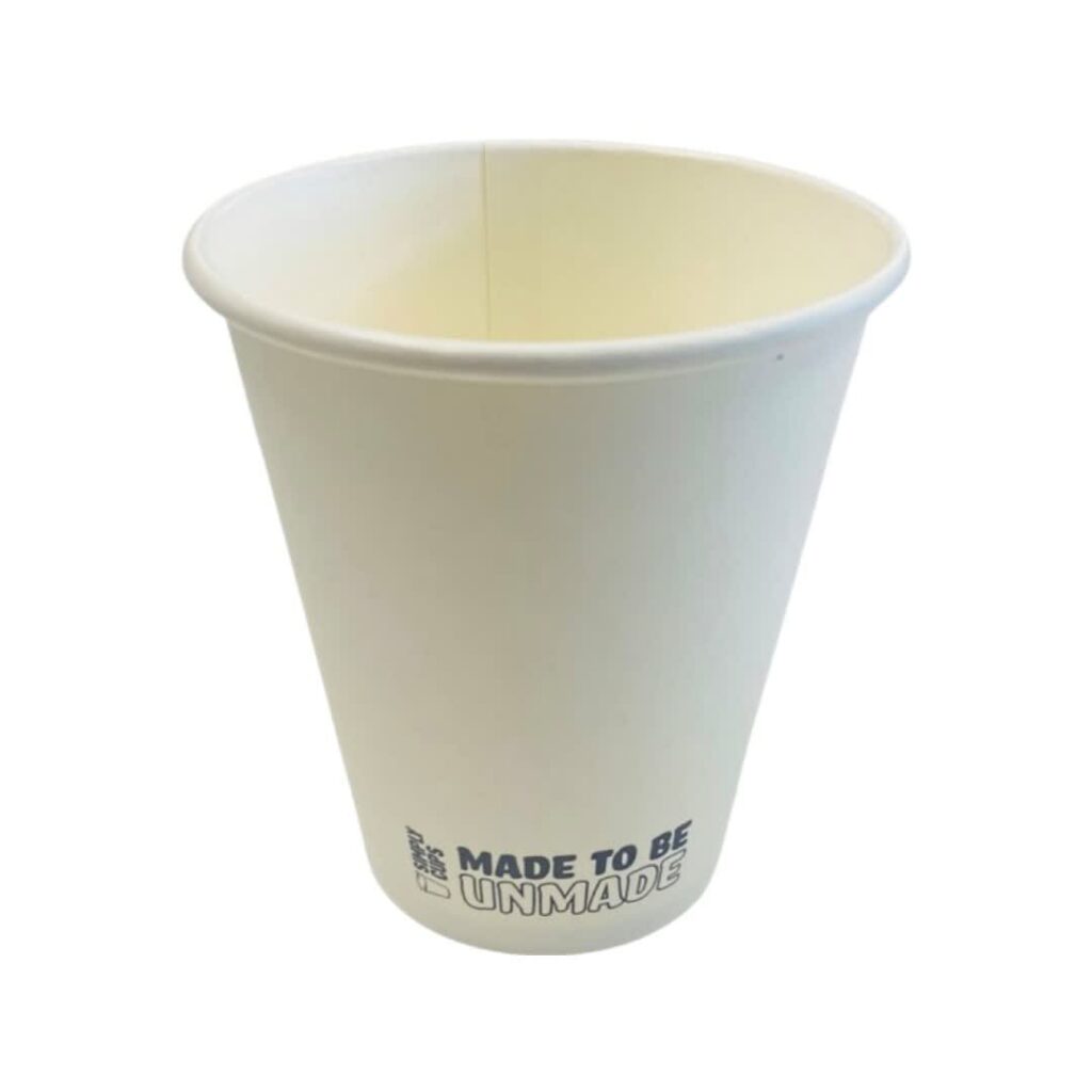 CL-PA10110 Single Wall Plastic Free Coffee Cup- ''Made to be Unmade ...