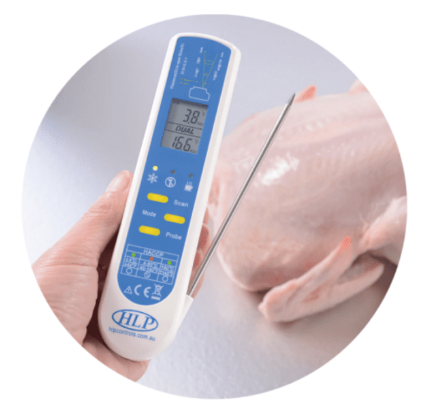 HLP-HACCP-DUAL DUAL FOOD TEMPERATURE PROBE INFRA RED - Hospitality Lab