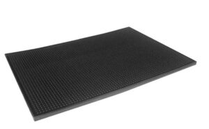JW-BMQ-BLACK SERVICE MAT 450X300X10MM BLACK TPE JIWINS - Hospitality Lab